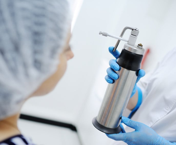Clinique Omicron: Effective Cryotherapy for Wart Treatment